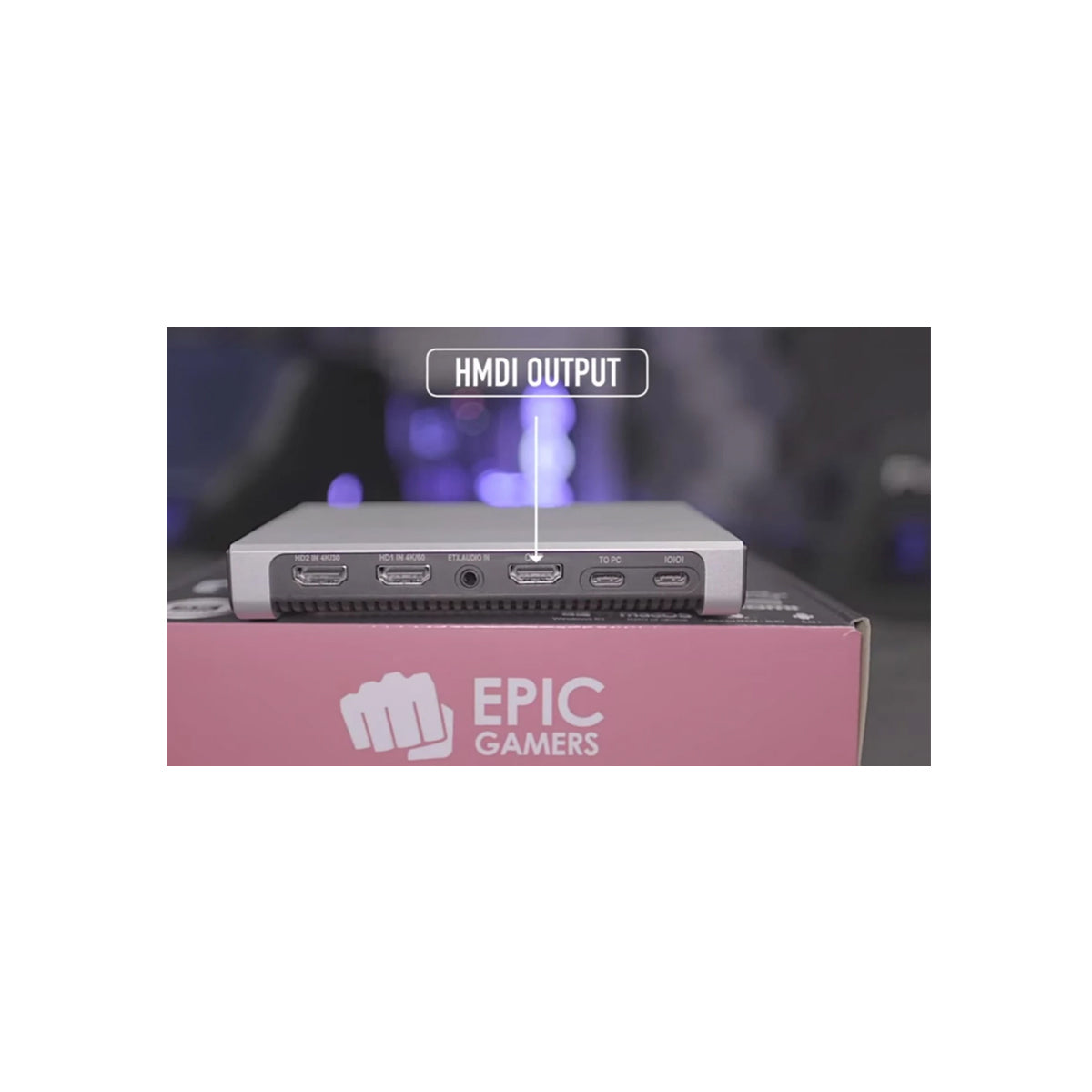 Buy Epic Gamers 4K Livestreaming Video Capture Box at best price in Qatar | Starlink-QA ...