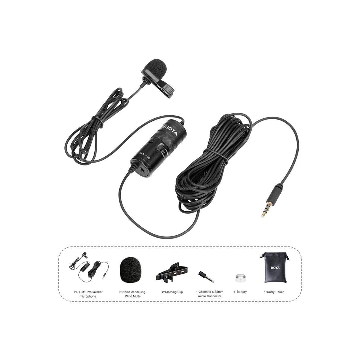 Buy Boya BY-M1 Pro Professional Lavalier Microphone at Best Prices in ...