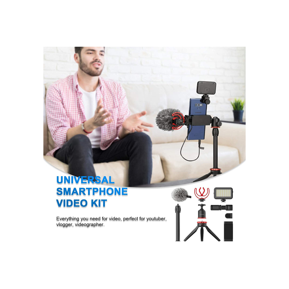 Buy BOYA BY-VG350 Smartphone Vlogger Kit scale Bluetooth at Best Prices ...